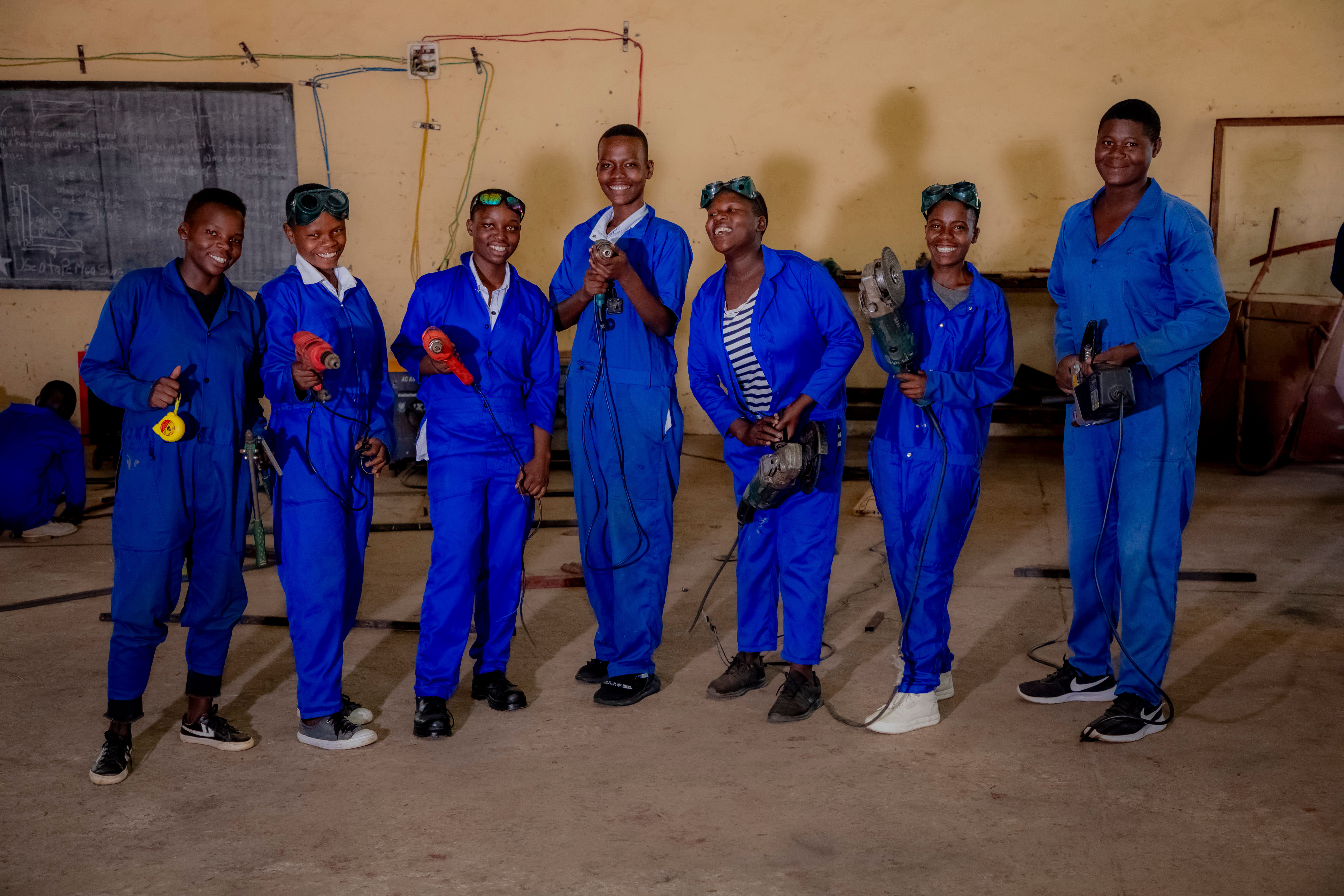 Breaking Barriers and building futures through Gihombo Technical School ...